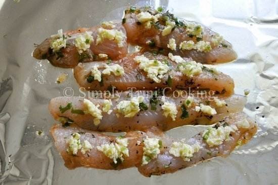 Delicious Steamed Fish with Chive and Lemongrass Butter