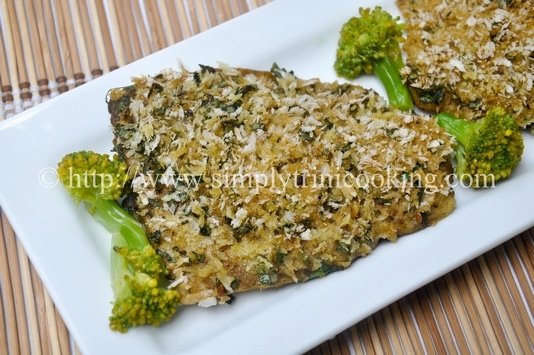 Herb Crusted Fish: Absolutely Tasty | Simply Trini Cooking