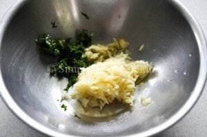 A Creamy Chadon Beni Garlic Butter