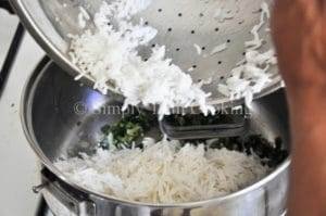 An Exquisite Parsley Rice