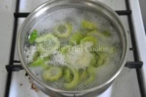 Beef With Caraili (Bitter Melon)