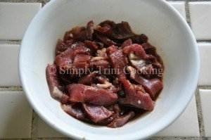 Beef With Caraili (Bitter Melon)