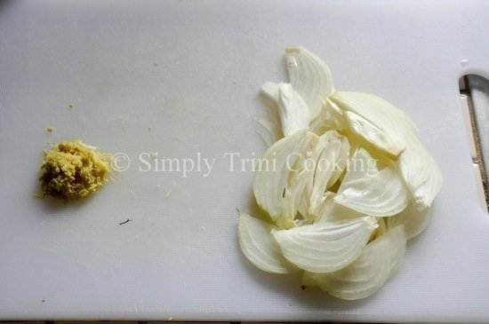 Beef With Caraili (Bitter Melon)