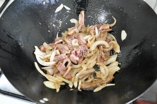 Beef With Caraili (Bitter Melon)