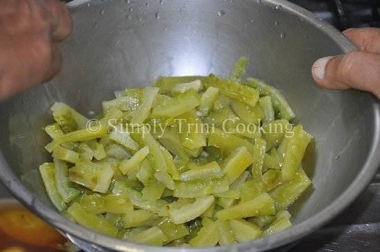 A Spicy Masala Caraili (Bitter Gourd)