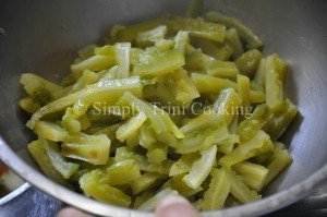 A Spicy Masala Caraili (Bitter Gourd)