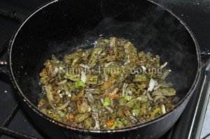 A Spicy Masala Caraili (Bitter Gourd)