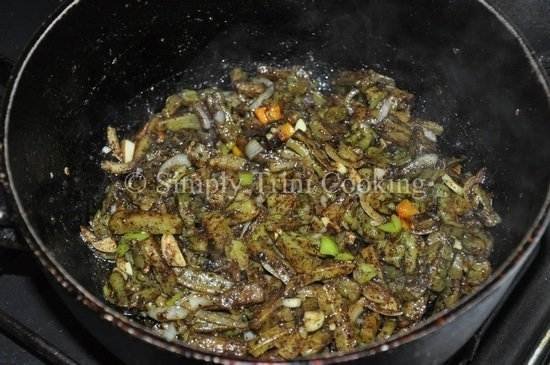 A Spicy Masala Caraili (Bitter Gourd)