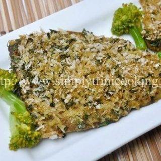 Herb Crusted Fish: Absolutely Tasty | Simply Trini Cooking