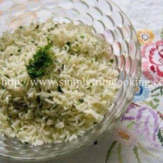 Well Seasoned Delicious Herbed Rice