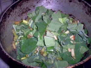 Trini Bhaji Rice: A Delicious Simple Meal