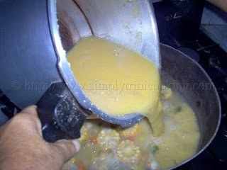 Caribbean Corn Soup: The most popular street food in Trinidad