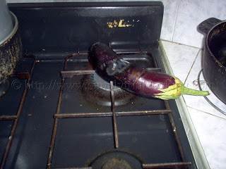 The Popular Sada Roti and Baigan (Eggplant) Choka