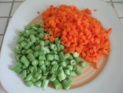 A Quick and Easy Trini Fry Rice II (with leftover rice)