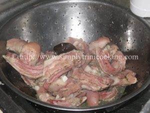 A Delicious Barbecue Pigtail