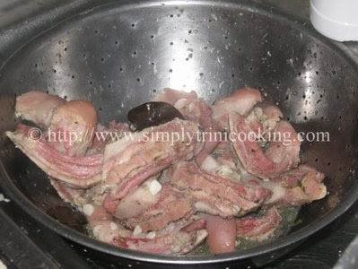 A Delicious Barbecue Pigtail