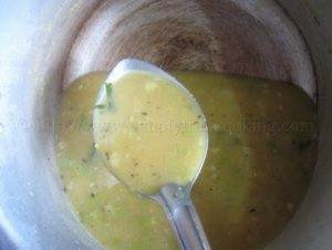 Another Amazing Dish: Rice and Dhal and Fry Jashwa (Fry Dry)