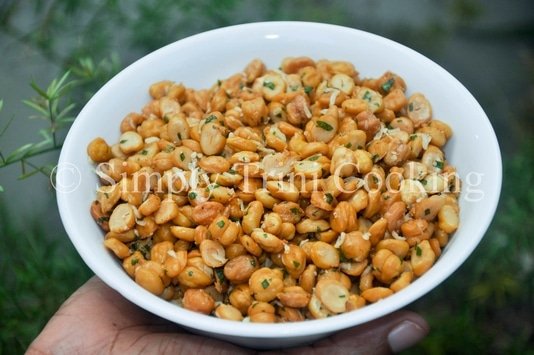 Fried Channa (A TALE OF TWO CHANNAS)