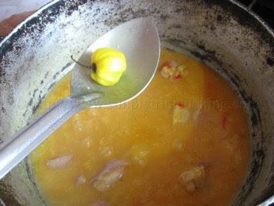 Split Peas and Rice with Pigtail