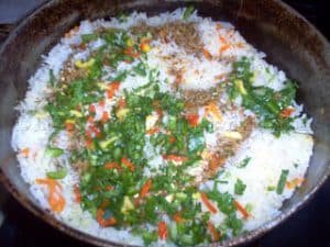 Trini Fry Rice - "Yeah Chin gimme ah No.1 dey"