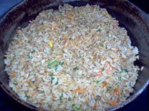 Trini Fry Rice - "Yeah Chin gimme ah No.1 dey"