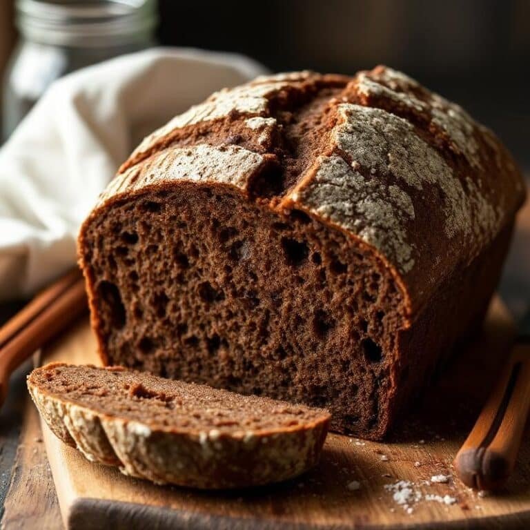 Quick Basic Pumpernickel Rye Bread