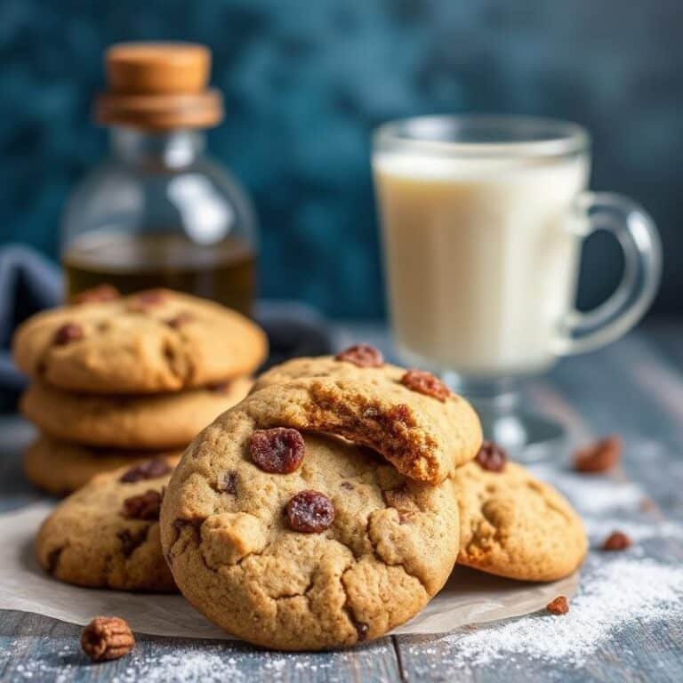 Baking Old-Fashioned Rum & Raisin Cookies